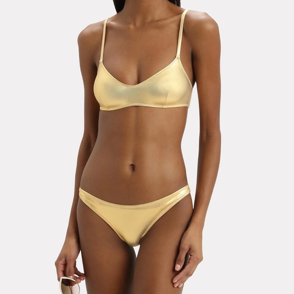 SOLID & STRIPED | Swim | Rachel Bikini Solid Striped Size M | Poshmark